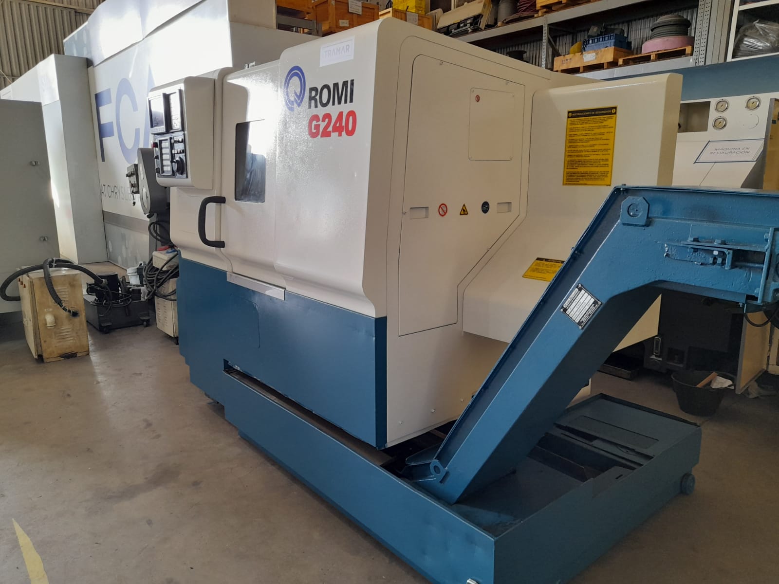 Torno ROMI G240 – Tramar Latinoamérica